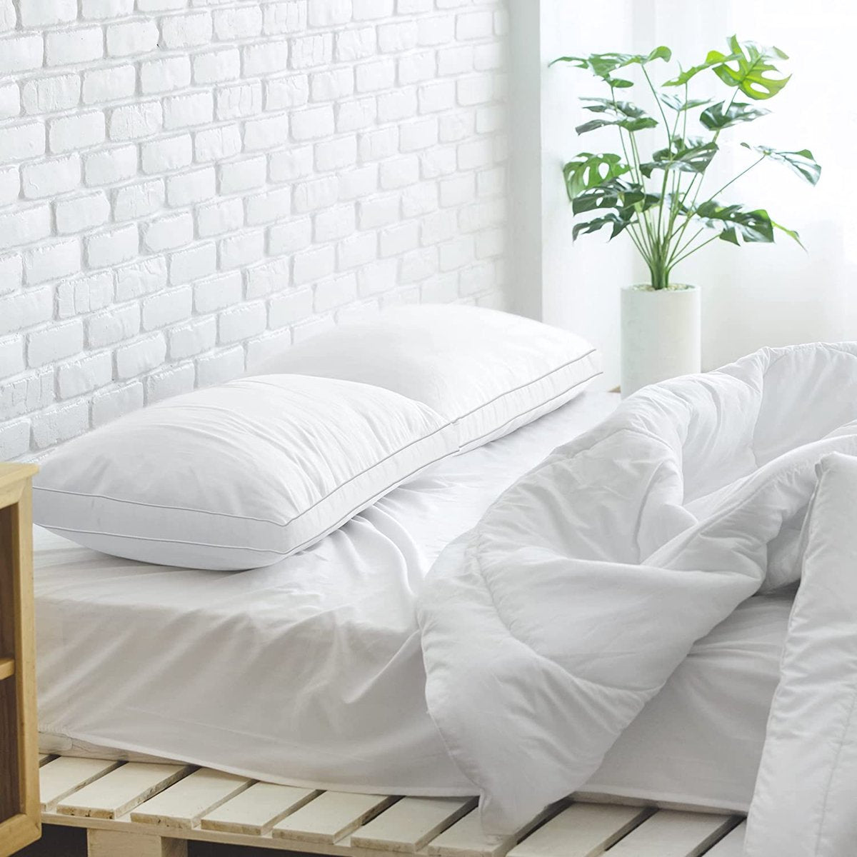 🛏️ Couette Exella Thermorégulatrice + taies d'oreillers